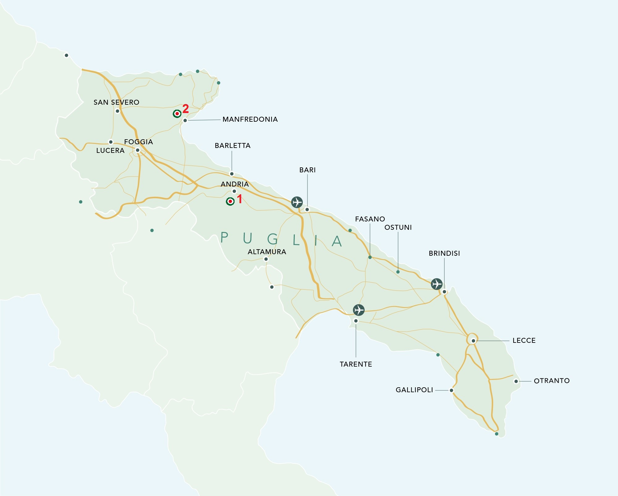 TRAIN&DRIVE NOORD PUGLIA - Low Carbon Travels